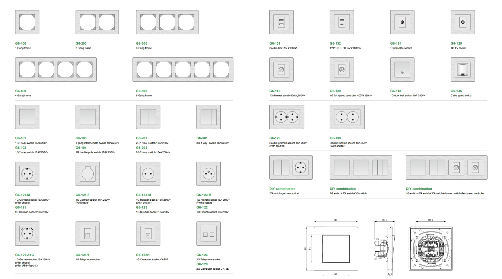 European Wall Socket & Light Switch Manufacturer - IGOTO Electric ...